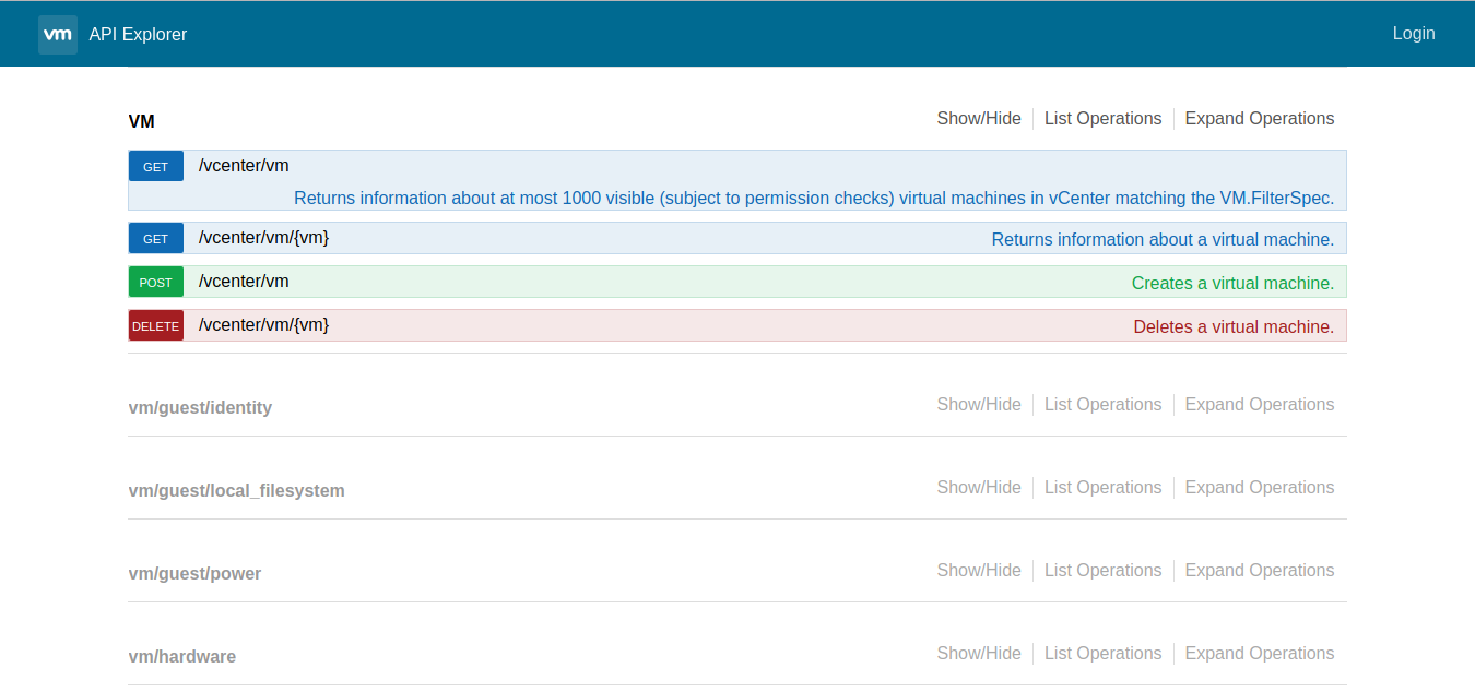 VMware APIs & SDKs – MacStadium