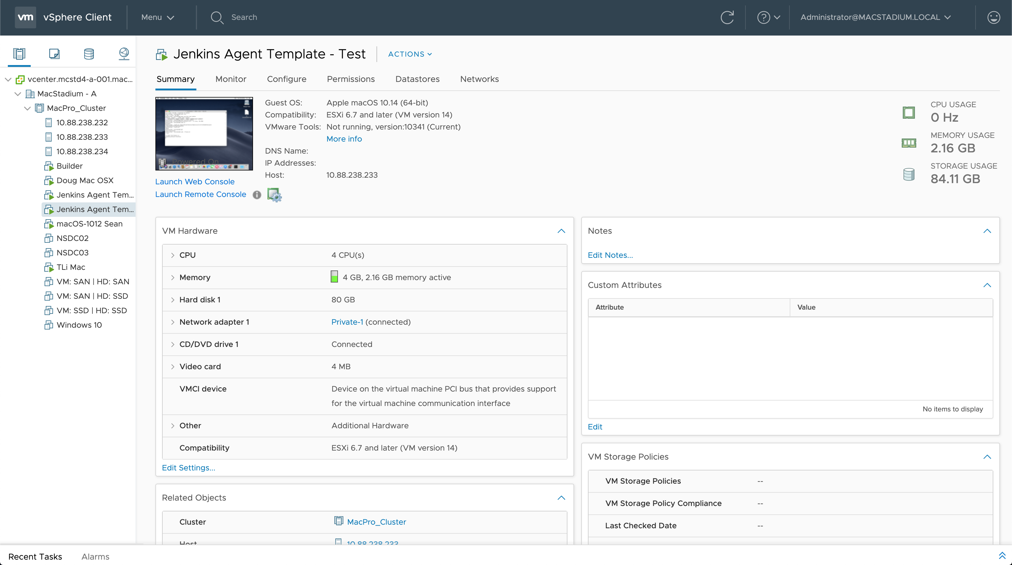 VMware – MacStadium