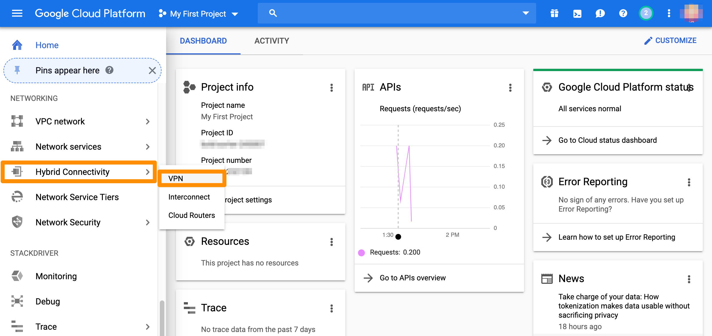 4. Verifying the GCP VPN Tunnel – MacStadium